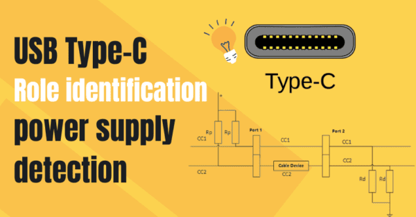 Type-C Role Identification and Power Supply Detection