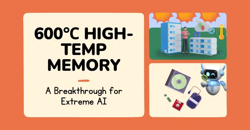 600℃ High-Temp Memory: A Breakthrough for Extreme AI